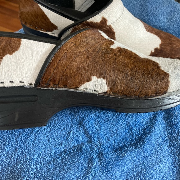 Bjork | Shoes | Bjork Closed Back Clogs In Cow Print | Poshmark